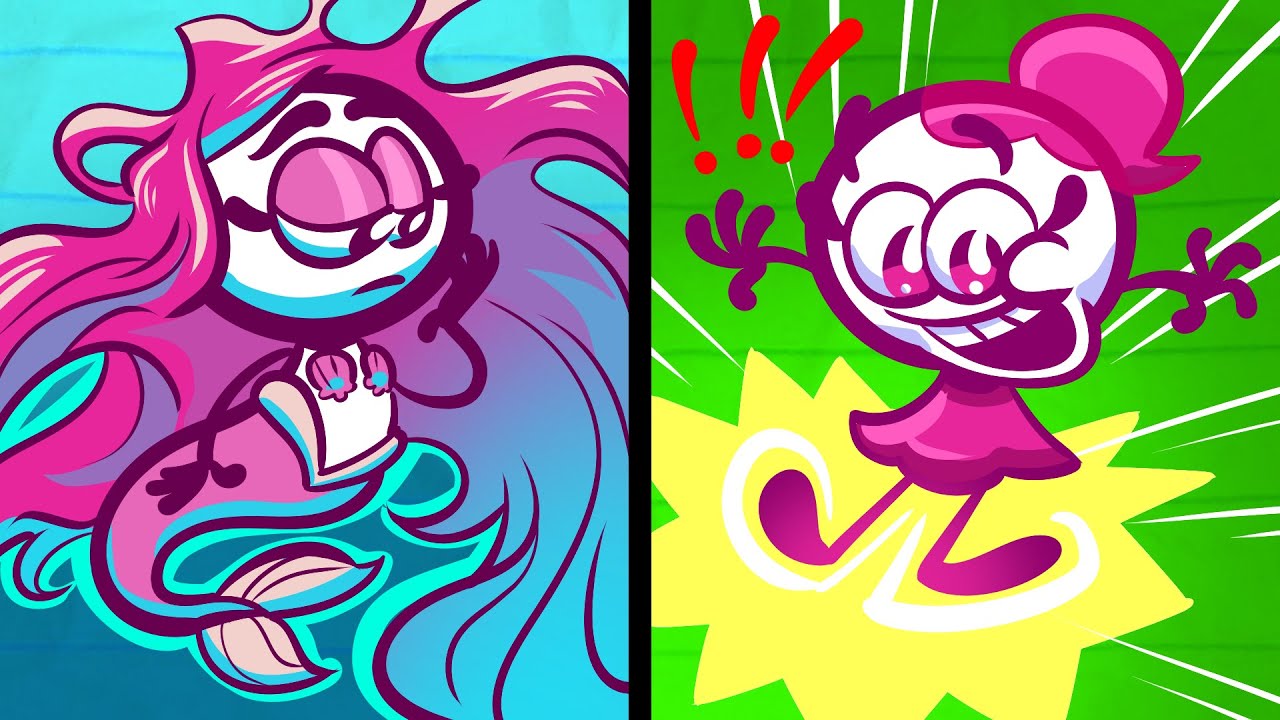 Mermaid Of Honor | Pencilmation Cartoons! - YouTube