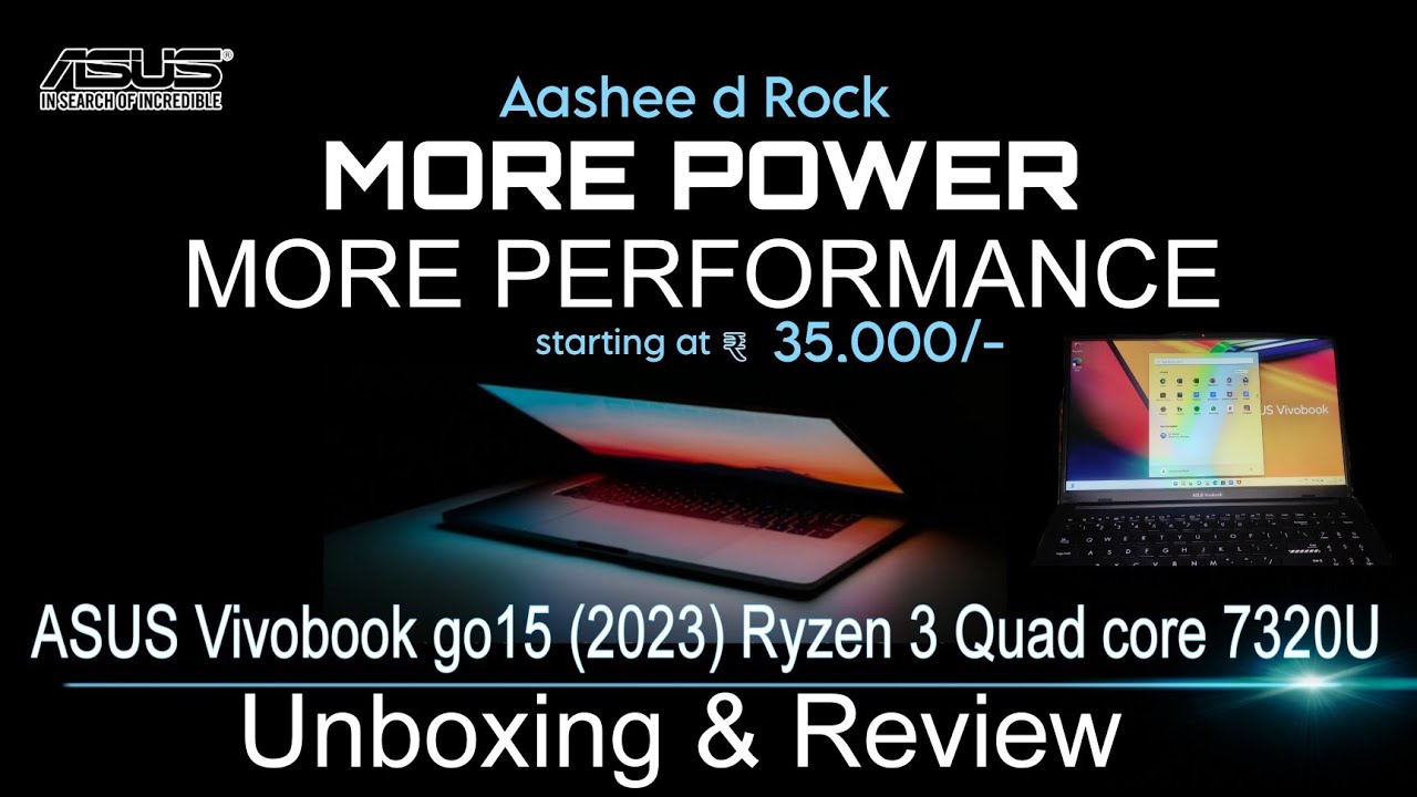 ASUS Vivobook Go15 (2023) Ryzen 3 Quadcore 7320U-(8GB/512GB SSD ...