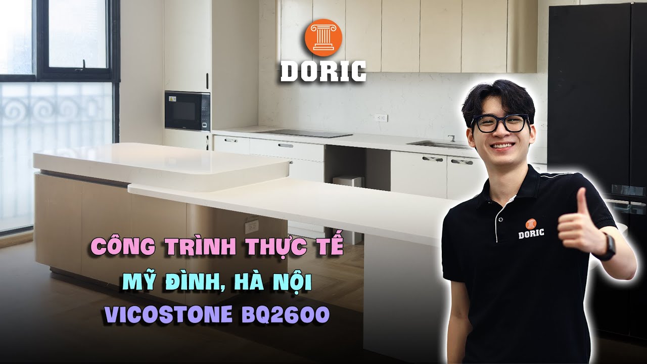 [CÔNG TRÌNH THỰC TẾ] ĐÁ VICOSTONE BQ2600 TẠI MỸ ĐÌNH - HÀ NỘI - YouTube