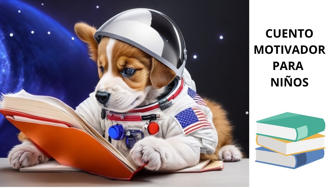 CUENTO MOTIVADOR PARA NIÑOS El Perrito que quería ser Astronauta - YouTube