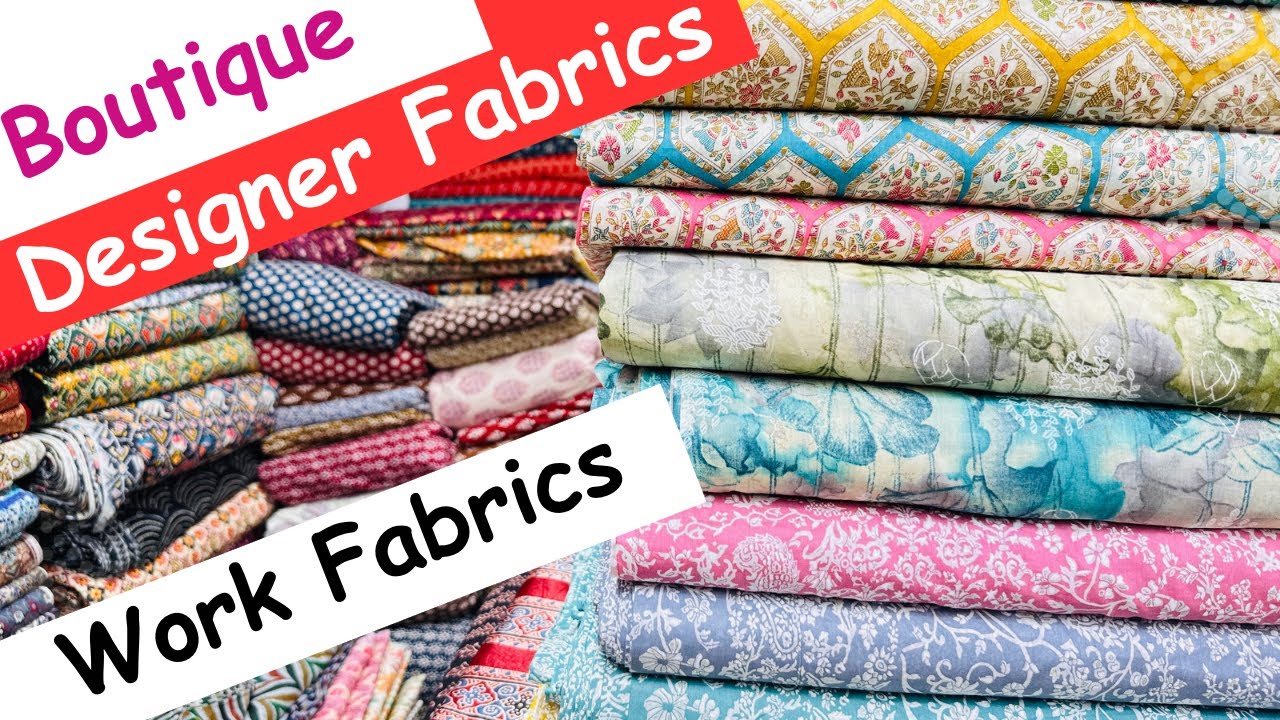 BOUTIQUE DESIGNER FABRIC MANUFACTURER | WORK FABRICS | BOLLYWOOD TYPE ...