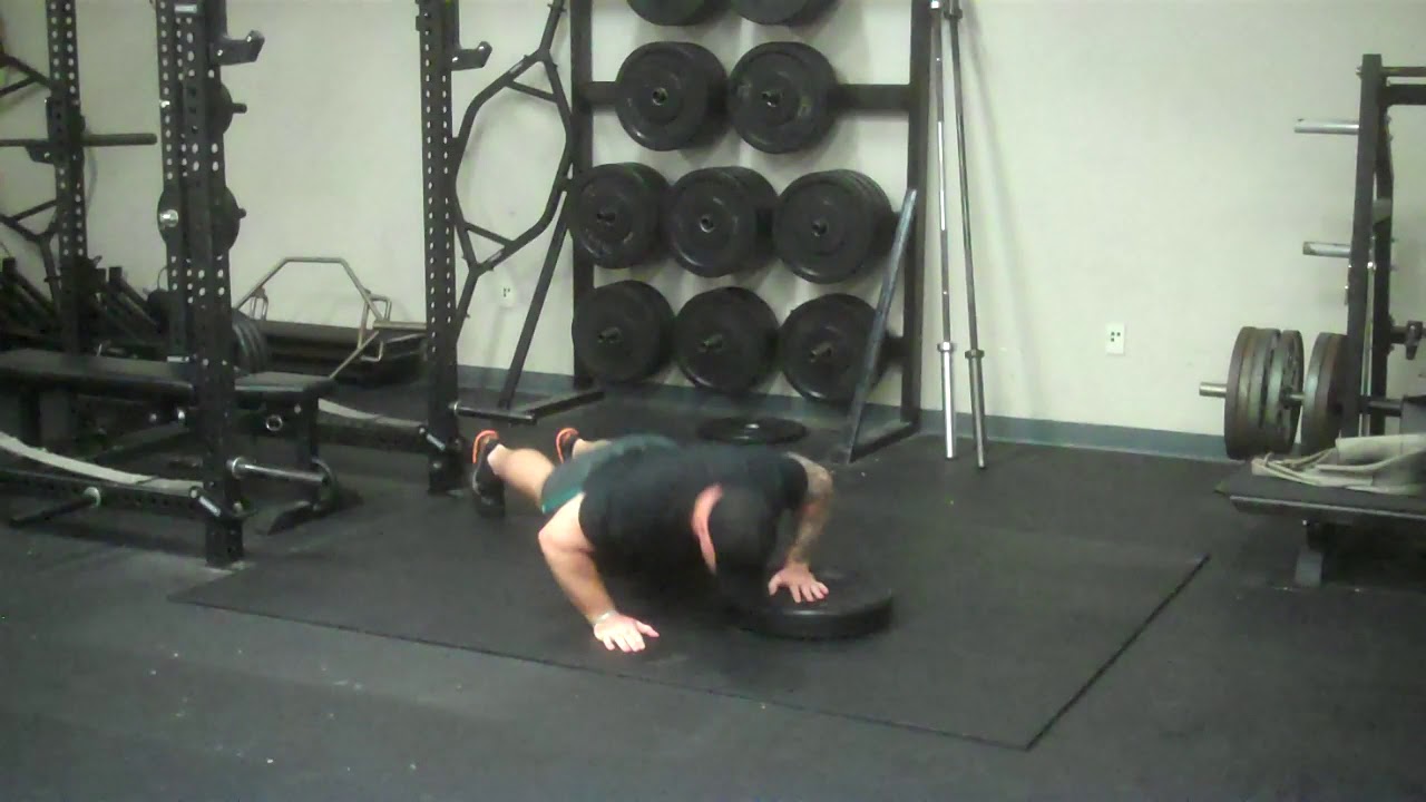 STEP WALKING PUSH UP - YouTube