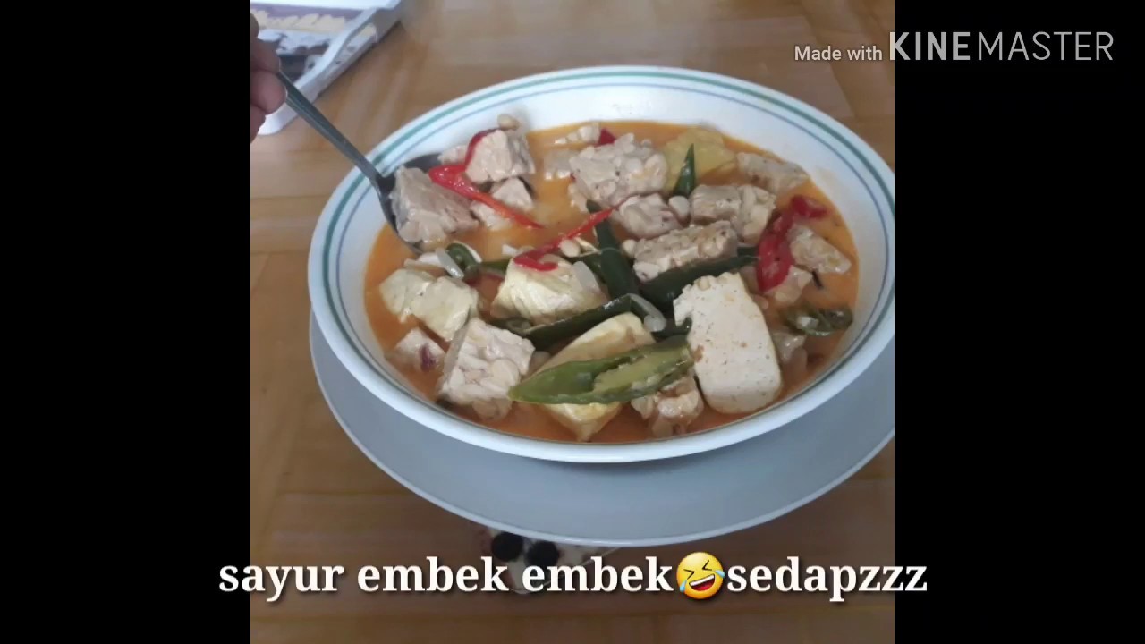 Sayur embek -embek sedapzz - YouTube