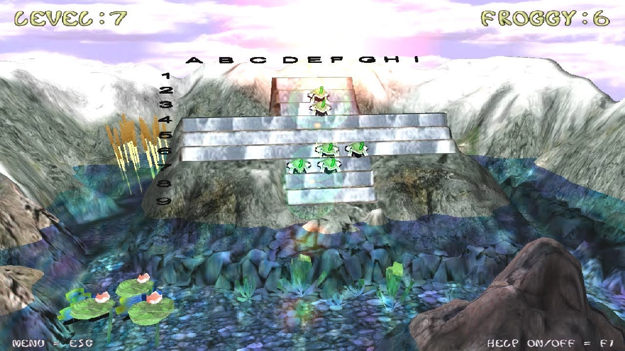 3D Froggy (Windows game 2007) - YouTube