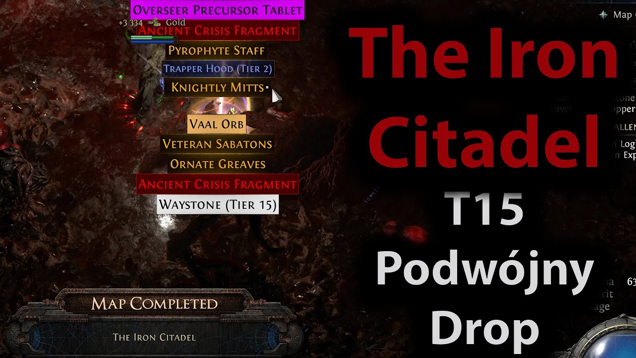 The Iron Citadel - 2x Ancient Crisis Fragment #poe2 #boss #fight - YouTube
