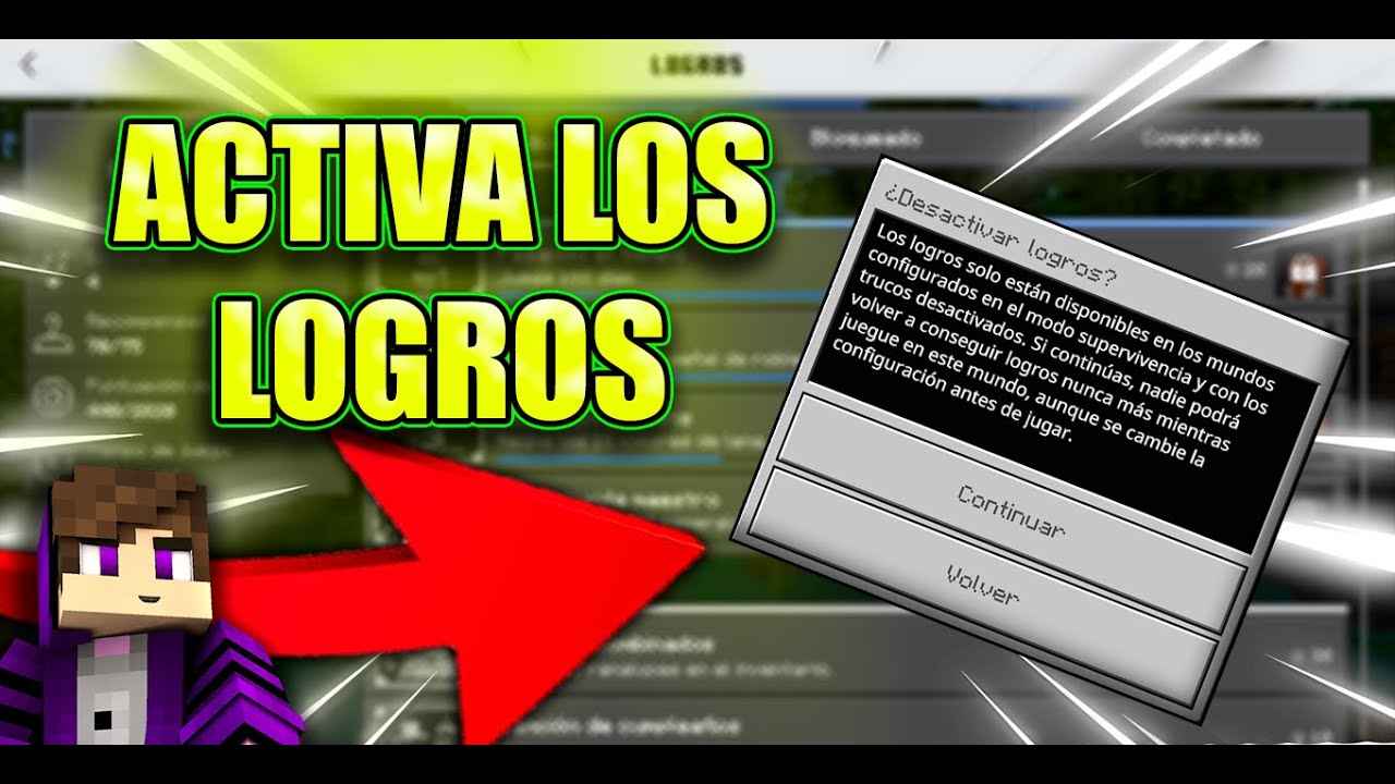 Como ACTIVAR los LOGROS a tu Mundo / minecraft 1.19+ 🤔 - YouTube