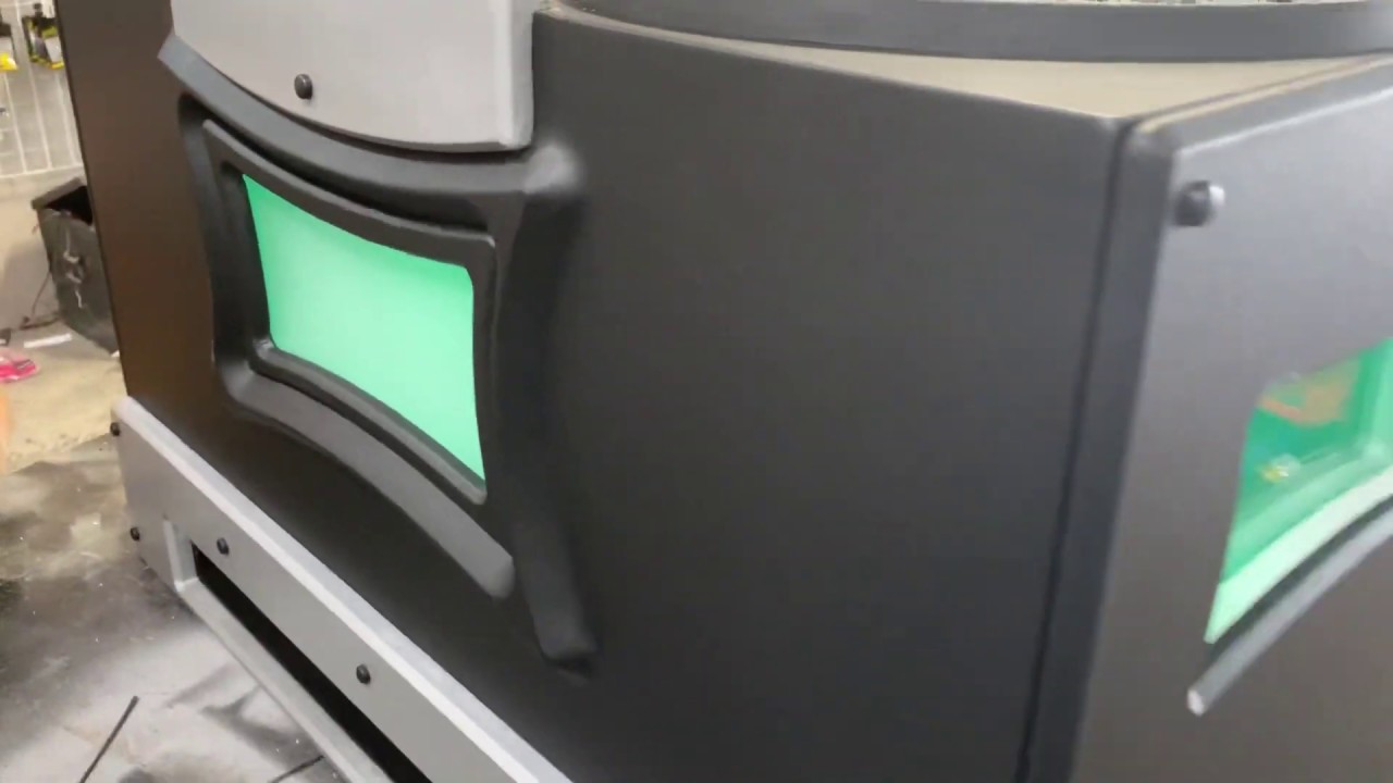 Custom subwoofer box••• Plexiglass Vinyl & paint. - YouTube