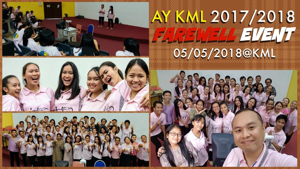 FAREWELL EVENT (Kolej Matrikulasi Labuan) | VLOG | AY KML 2017/2018 ...