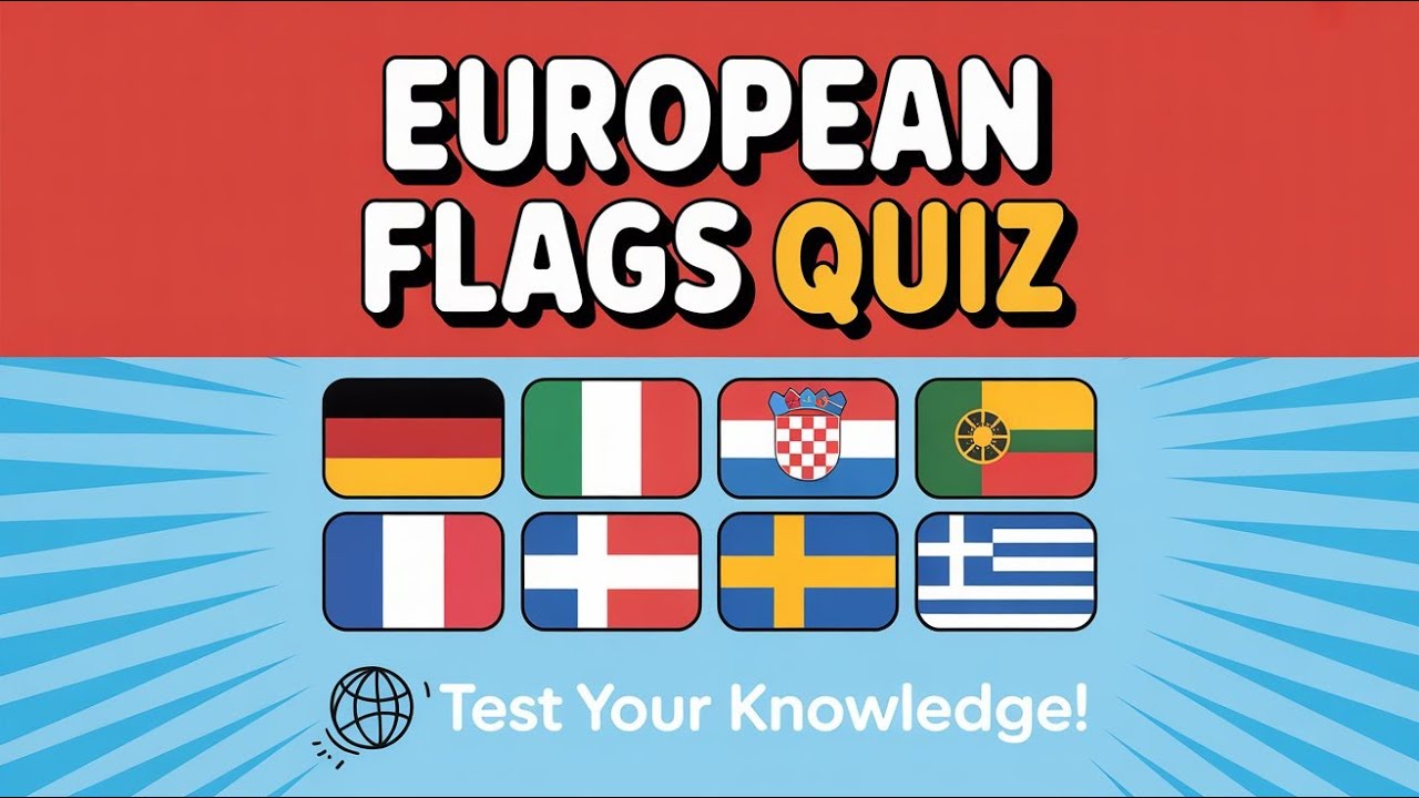 Guess the European Country by Its Flag | Ultimate 25 Flags Quiz! P2 ...