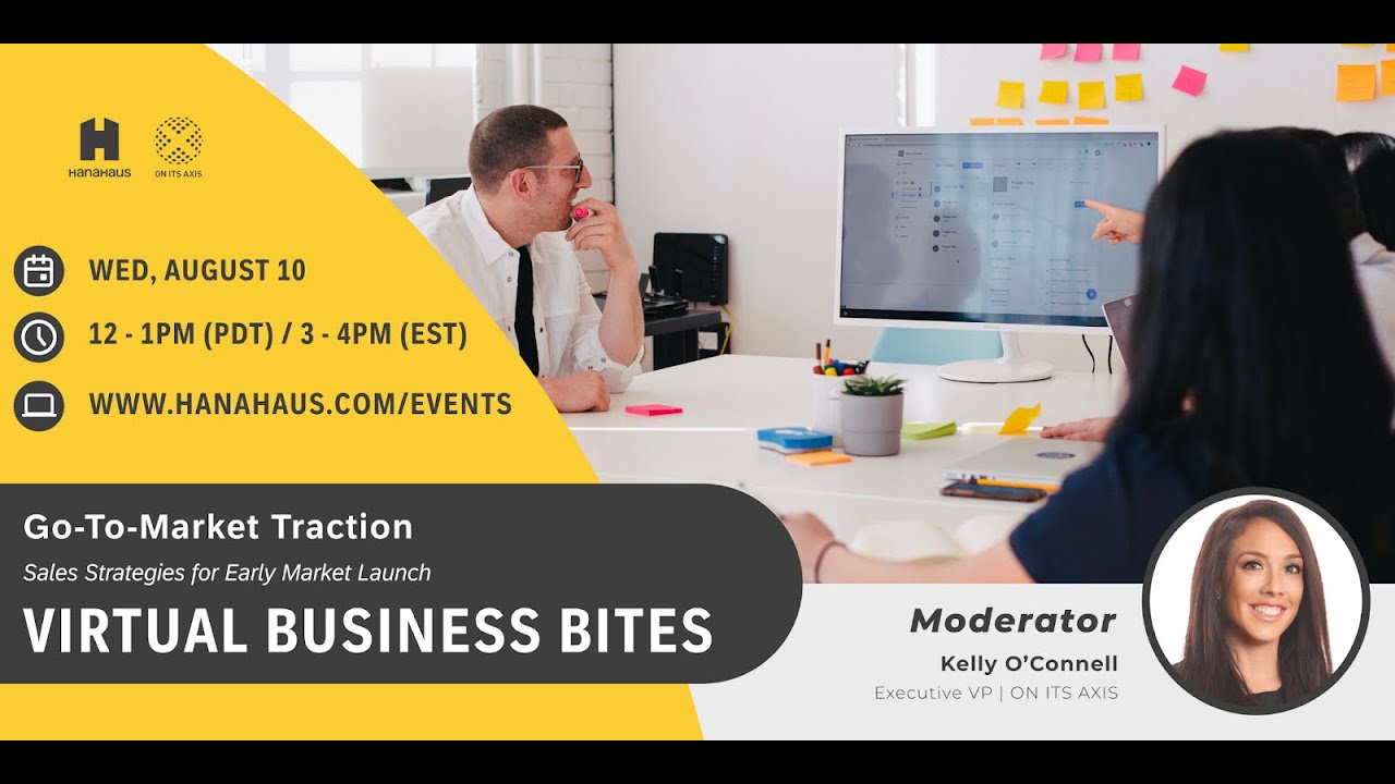 Go-To-Market Traction: Sales Strategies for Early Market Launch - YouTube