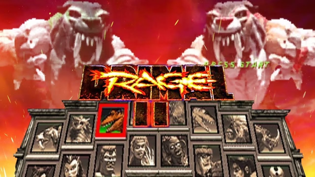 MAME 0.276 PRIMAL RAGE 2 (PARA MAME) - YouTube