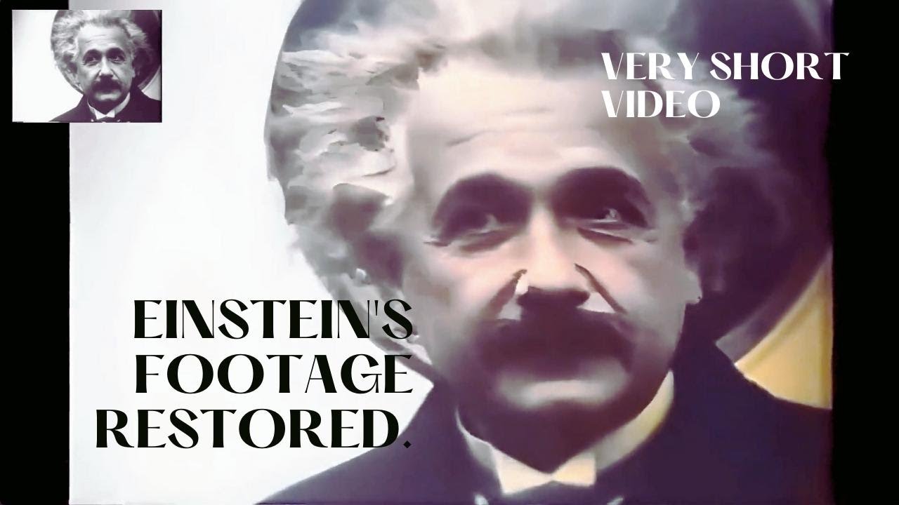 [Colorized/4K/60FPS] Einstein in Crowd - YouTube