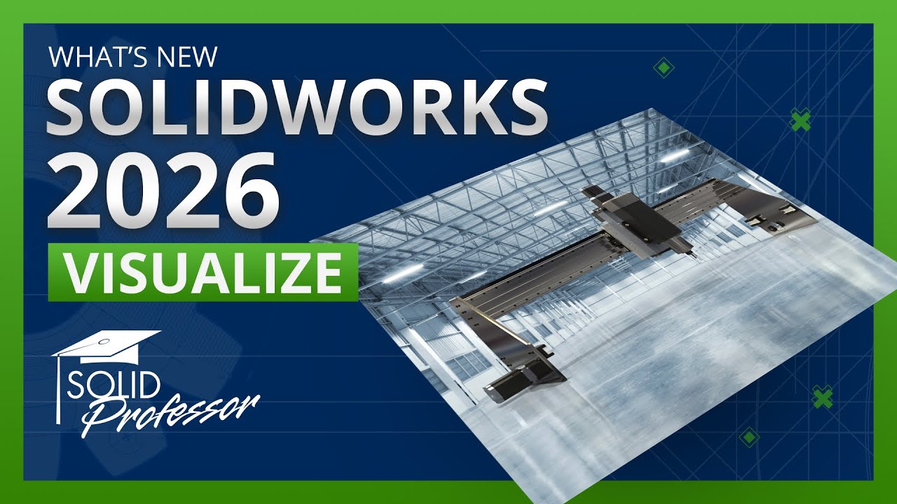 SOLIDWORKS 2026 - Rendering in SOLIDWORKS with Visualize - YouTube