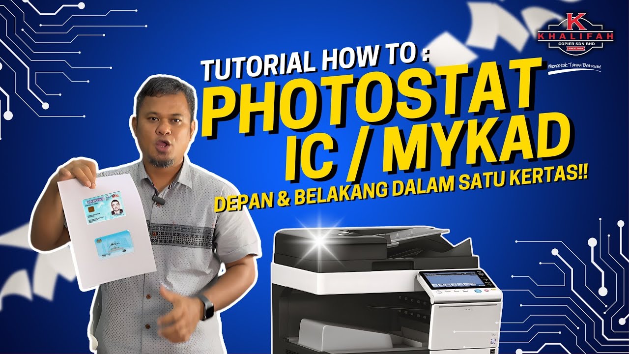 CARA PHOTOSTAT IC DEPAN BELAKANG PADA MESIN KONICA MINOLTA C364 | KCSB ...