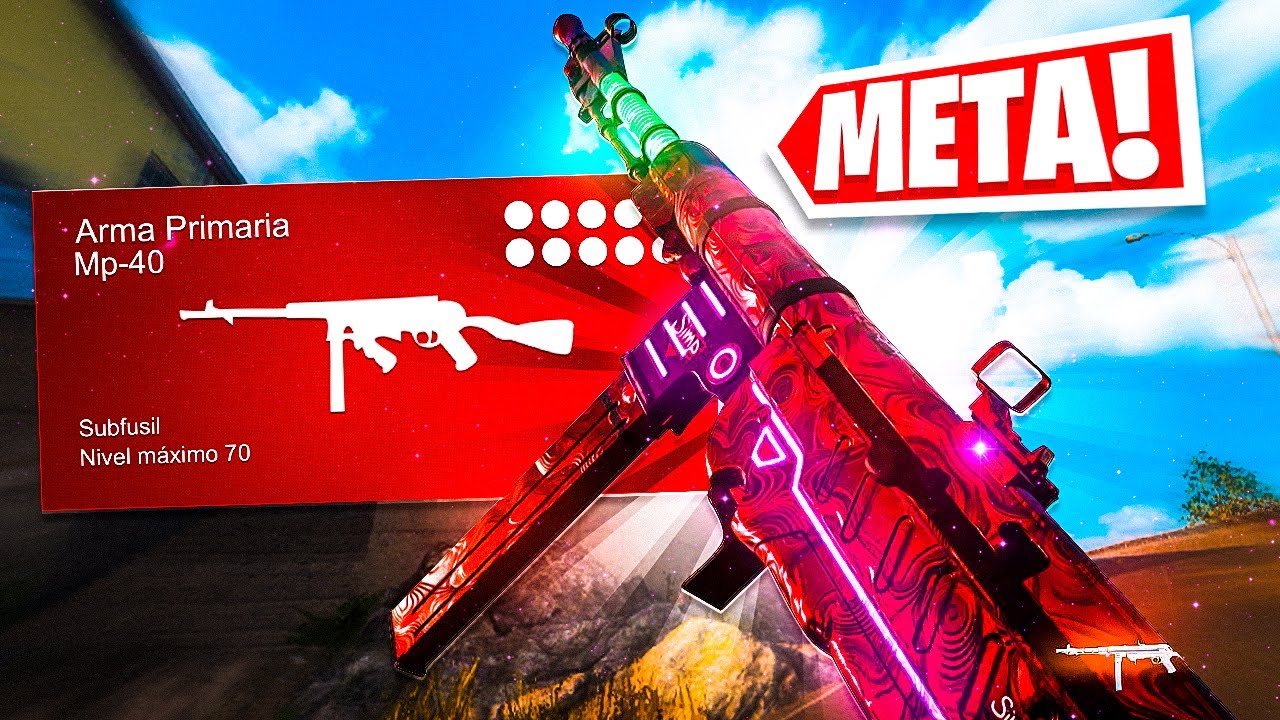LA NUEVA MEJOR CLASE DE LA MP40 META EN WARZONE! 😈 - YouTube