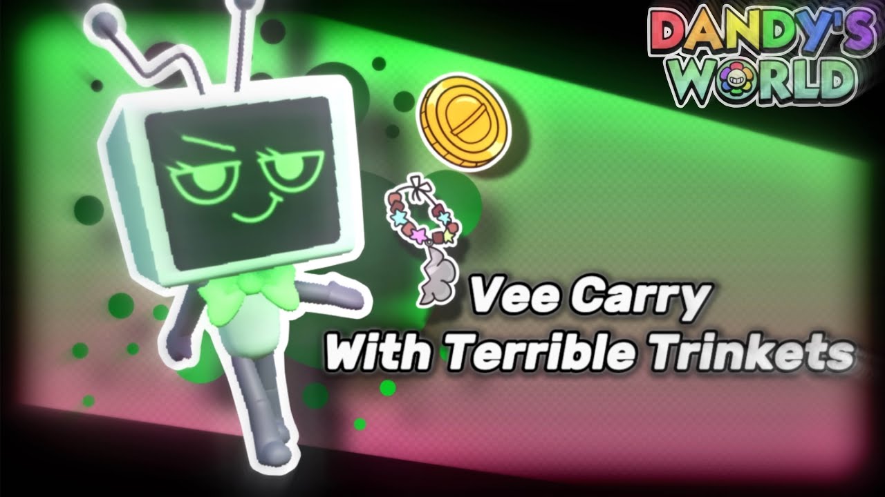 Vee Carrying With Trash Trinkets | Roblox Dandy's World - YouTube