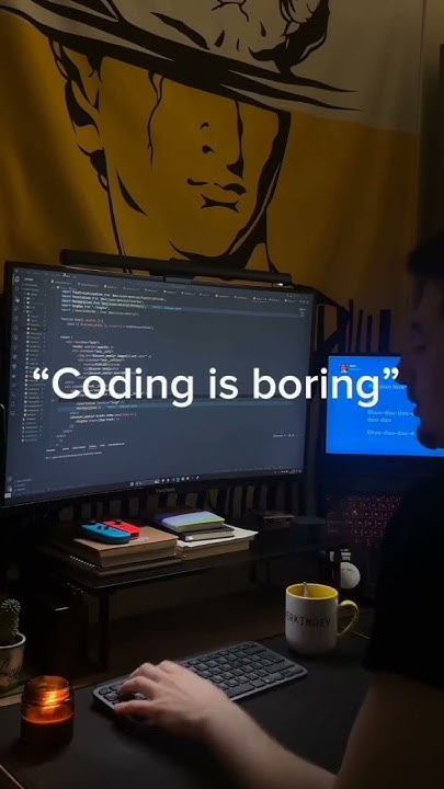 coding is boring - YouTube