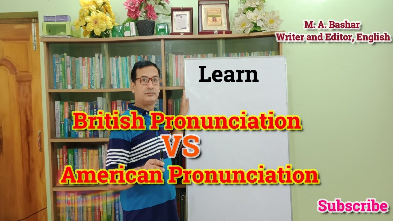 Learn British VS American Pronunciation of Possessive Pronoun # M. A ...