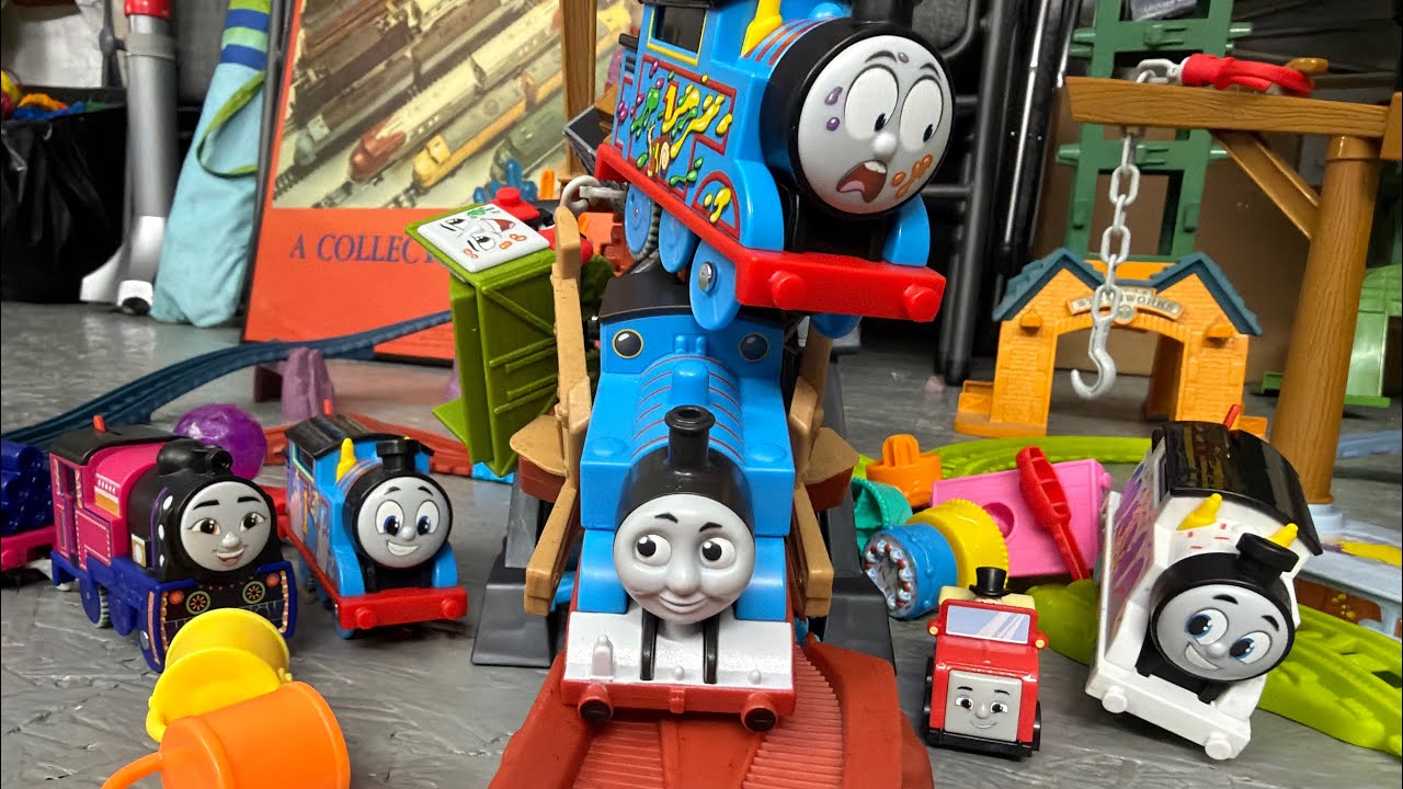 Thomas And Friends All Engines Go Toy Unboxing 9! - YouTube