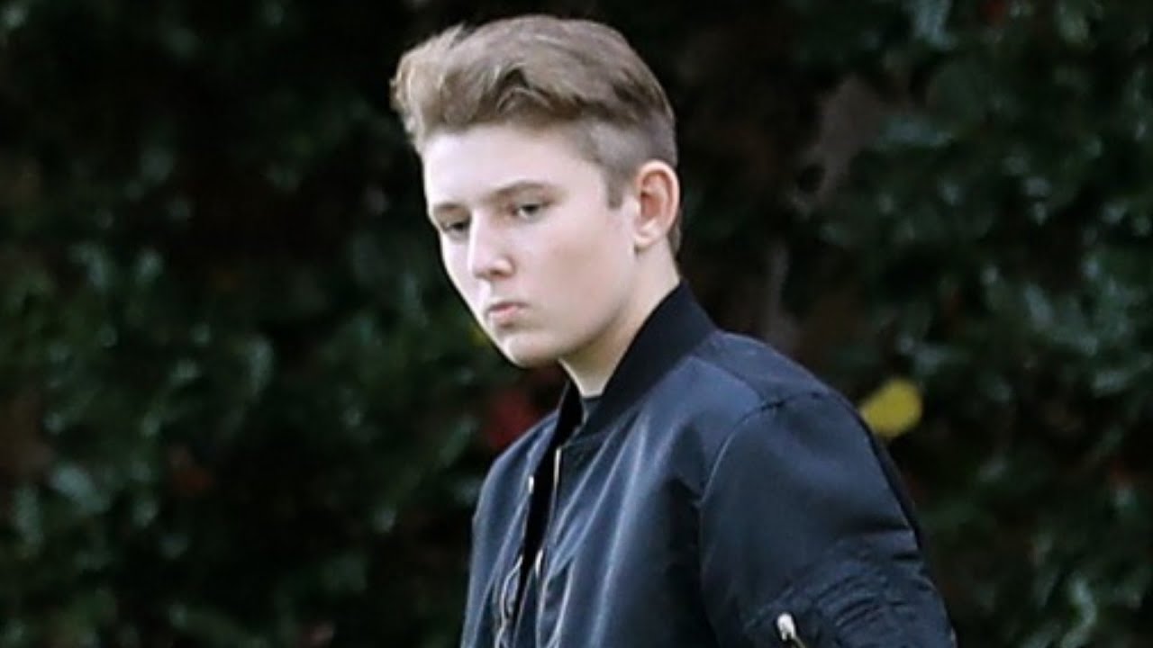 Los Mejores Momentos De Moda De Barron Trump - YouTube