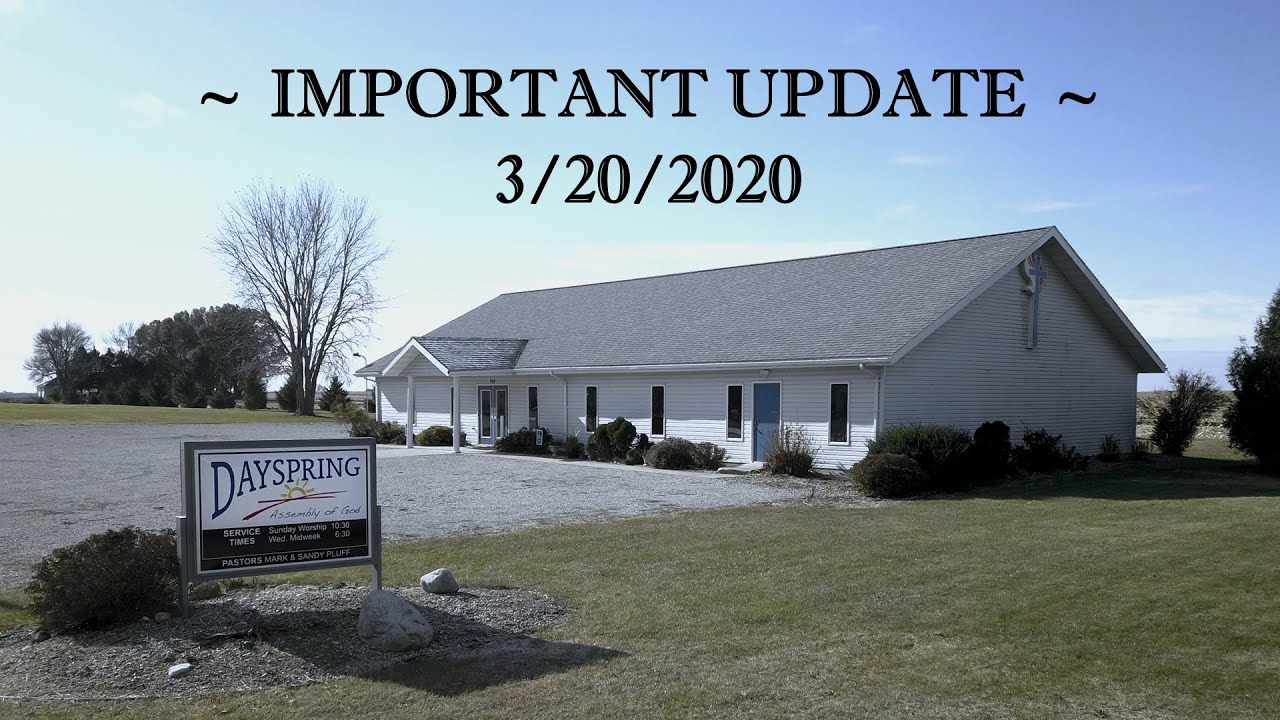 Dayspring Important Update - YouTube