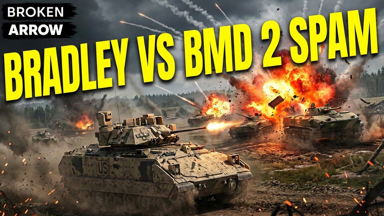 High Elo Match: Broken Arrow US Bradley vs RU BMD 2 Spam 2663 Elo - YouTube