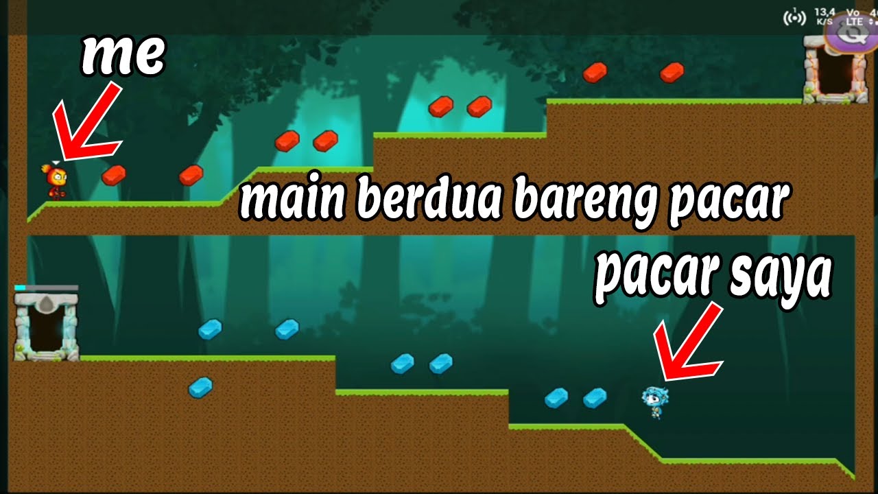 Mabar Sama Pacar Main Game Api Dan Air - YouTube