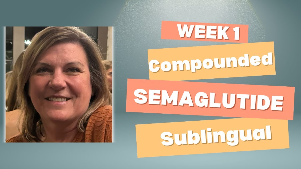 Week 1 using sublingual Semaglutide - YouTube