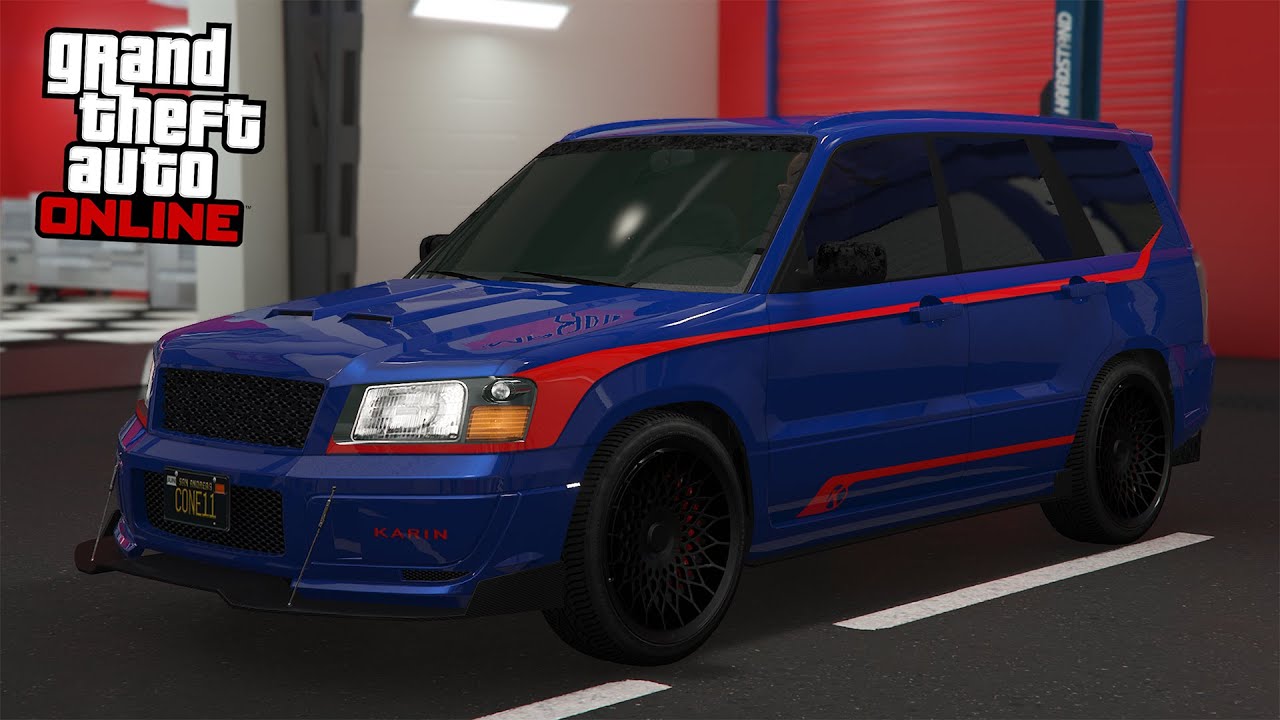 GTA 5 Online - Karin Woodlander (Subaru Forester STi) - DLC Vehicle ...