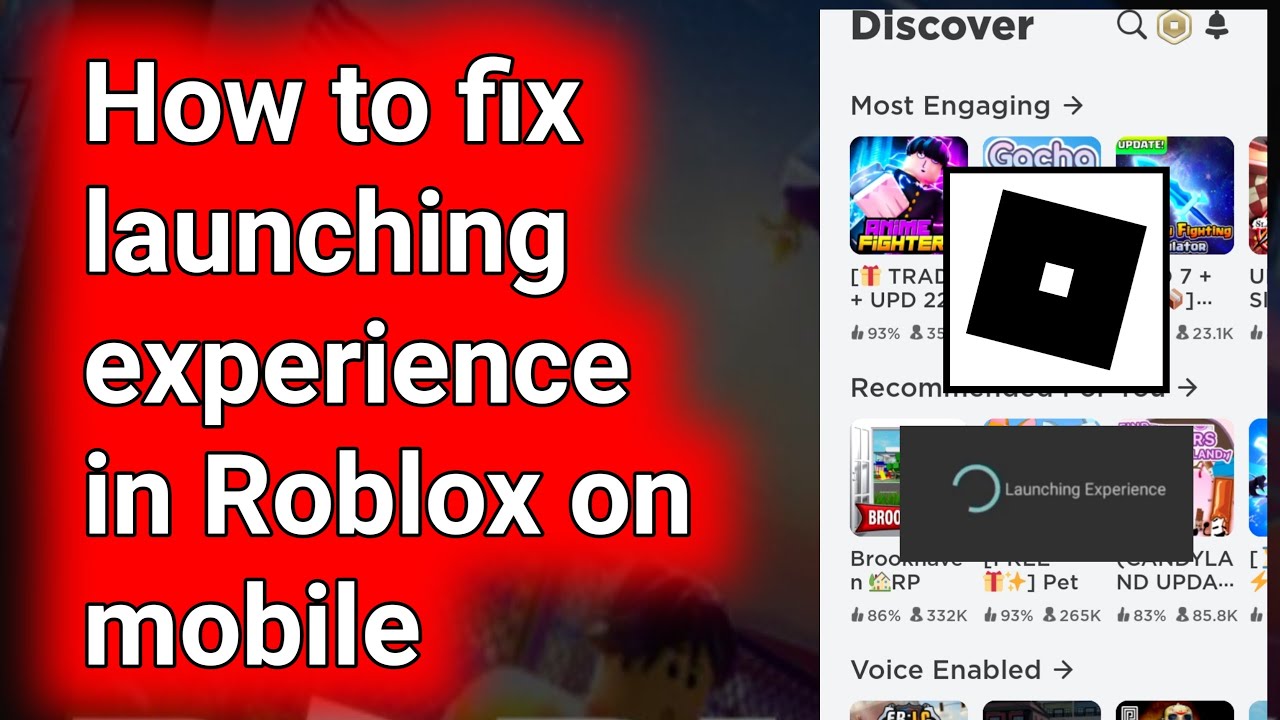 How to fix Bug launching experience in Roblox on mobile | fix not ...