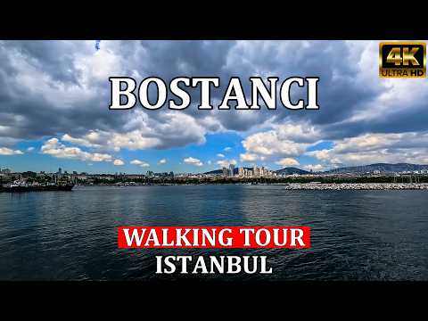 Bostancı Waterfront Kadıköy 🇹🇷 4K | Istanbul Türkiye Walking Tour ASMR