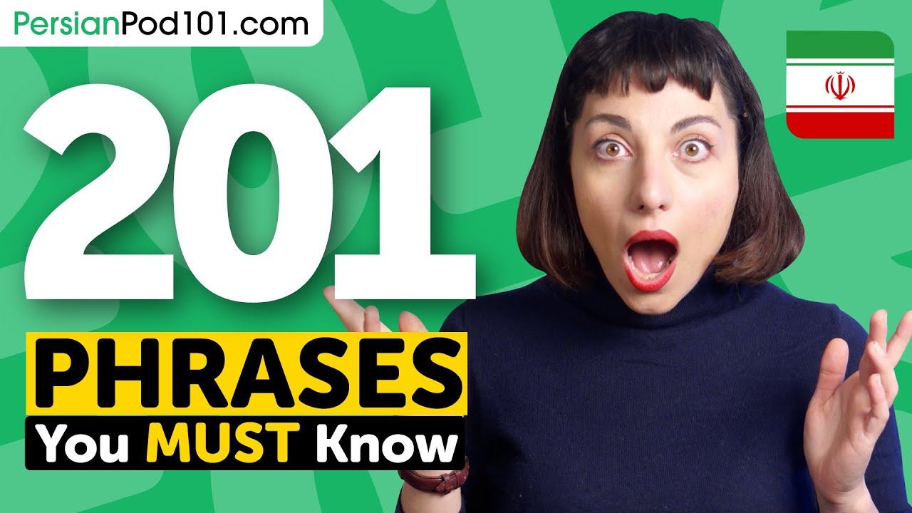 201 Phrases Every Persian Beginner Must-Know - YouTube