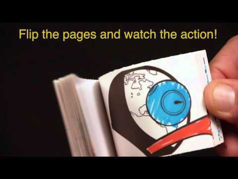 Fliptomania Rocket-Robot Flipbook Kit - YouTube