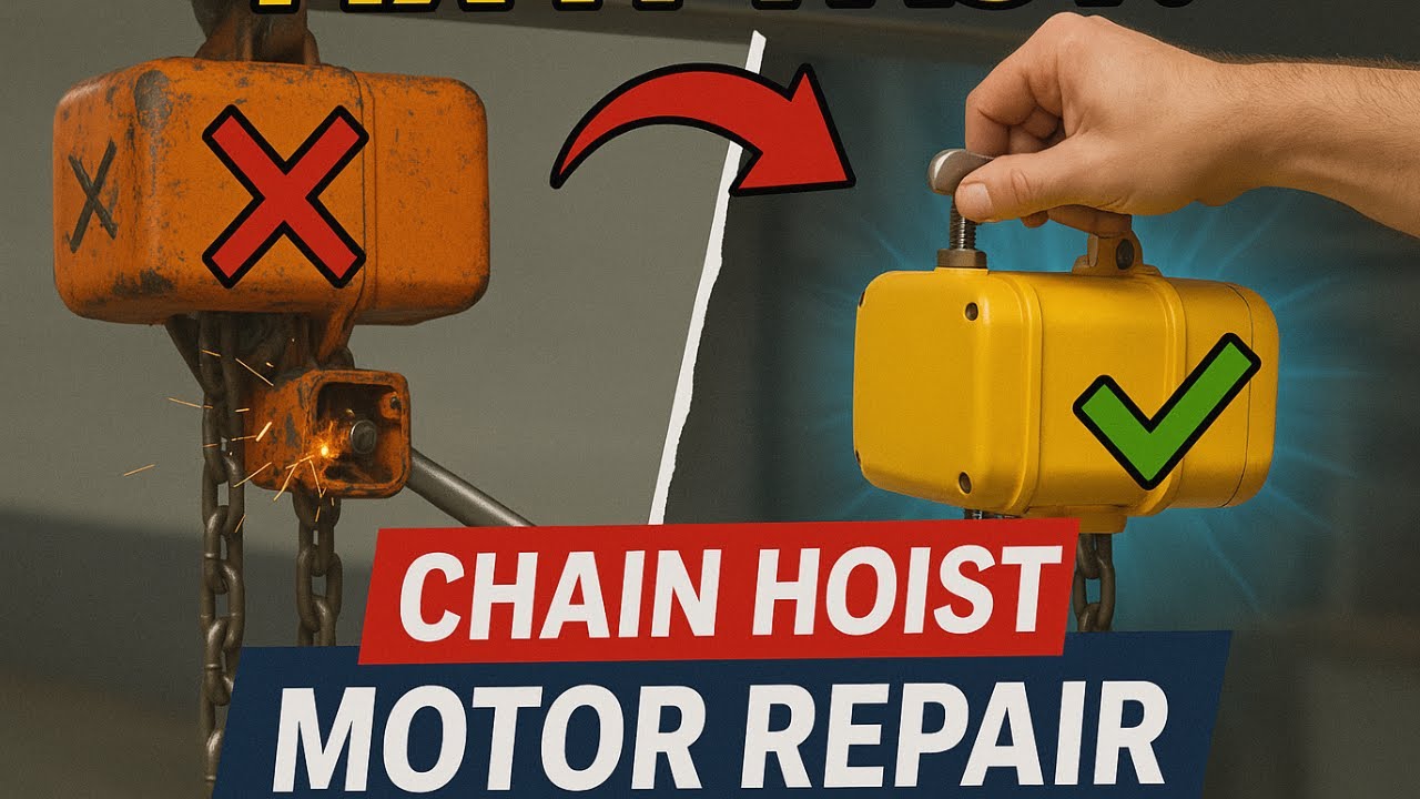 How to Repair a Chain Hoist Motor | Step-by-Step Guide - YouTube