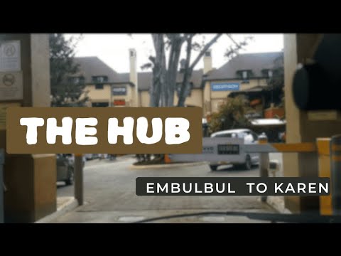 Smooth traffic from Embulbul to The Hub Karen - YouTube