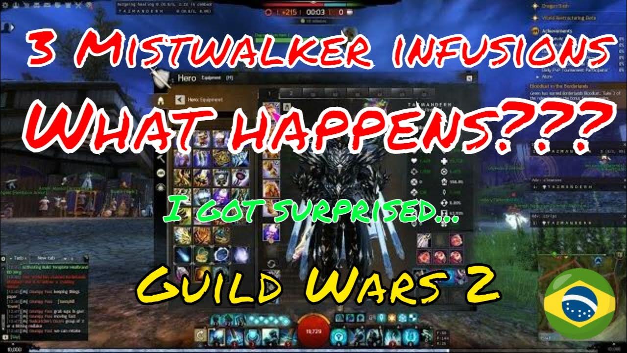 GW2: What happens if we use 3 Mistwalker infusion? - YouTube