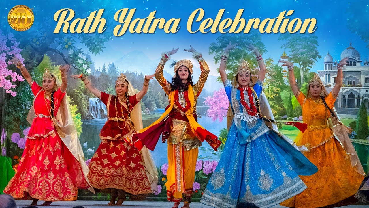 Rath Yatra Celebration - 2024 | Indoor Cultural Program| Radha Madhav Dham | - YouTube