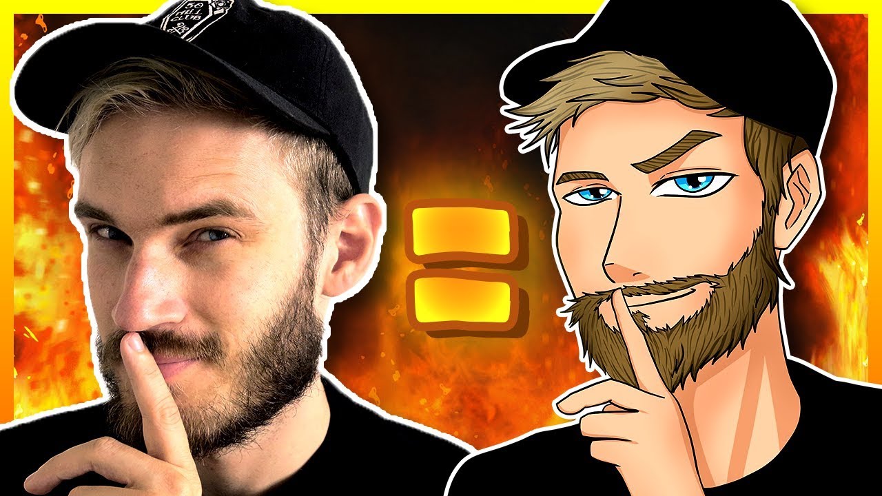 PEWDIEPIE HAPPY BIRTHDAY FAN ART! #Pewdart - YouTube
