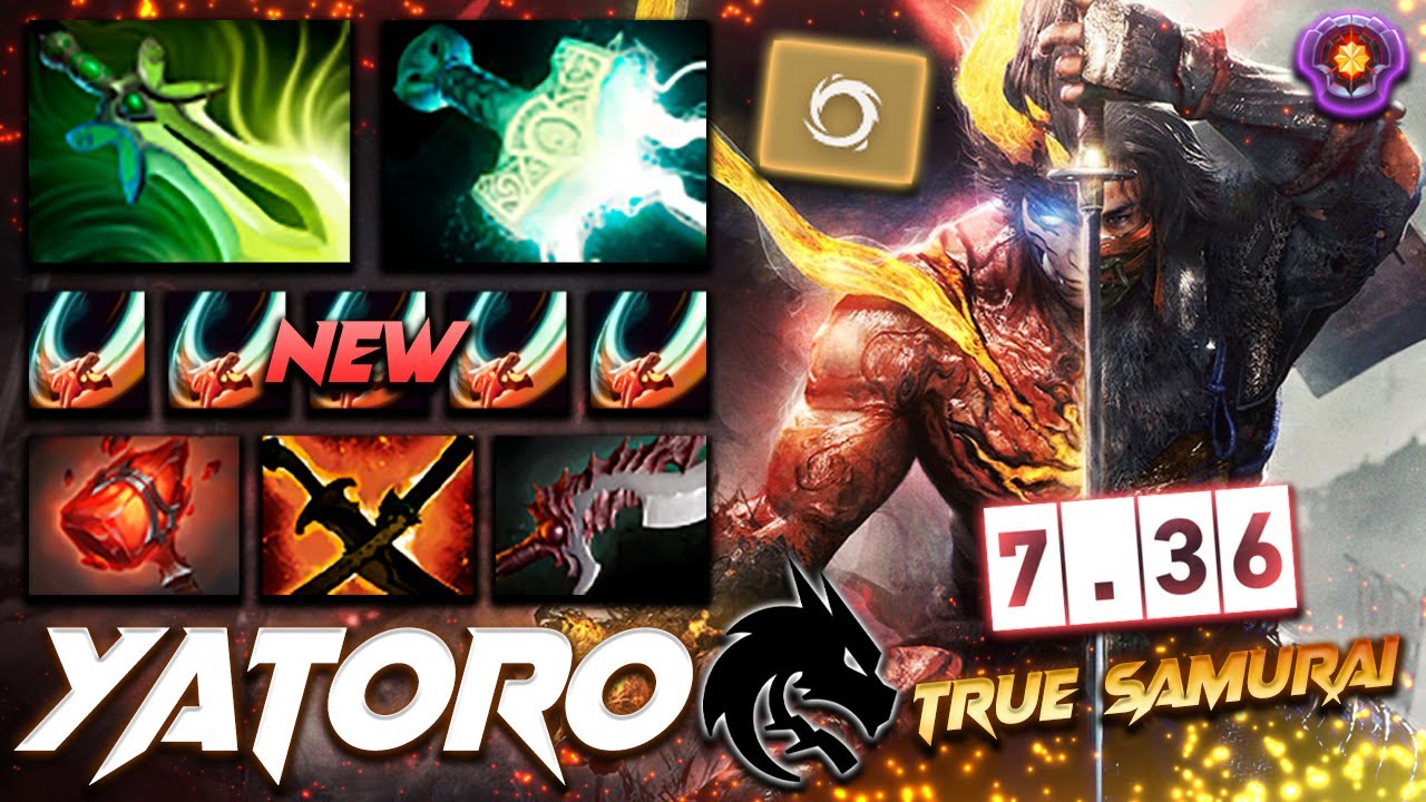 7.36 Yatoro Juggernaut True Samurai - Dota 2 Pro Gameplay [Watch ...