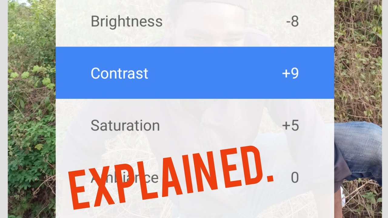 EXPOSURE, CONTRAST & SATURATION, EXPLAINED. - YouTube