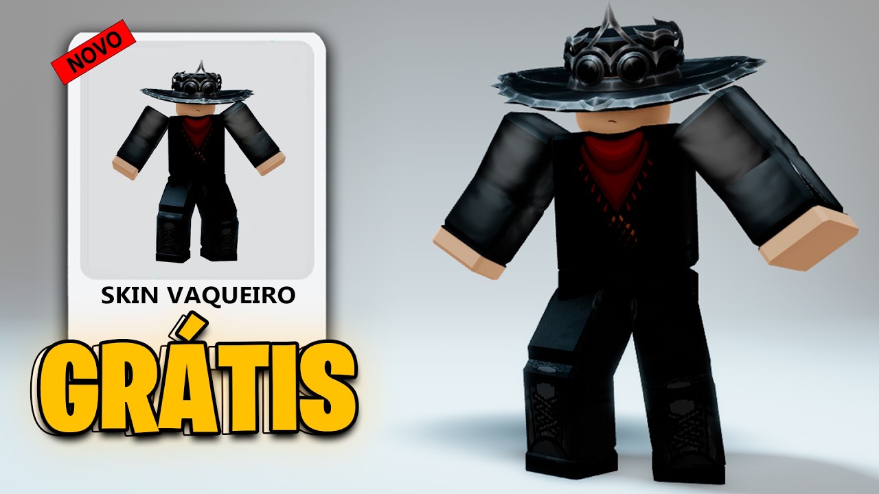 NOVA SKIN GRATIS VAQUEIRO 🤠 Dead Rails 🚂 Roblox - YouTube