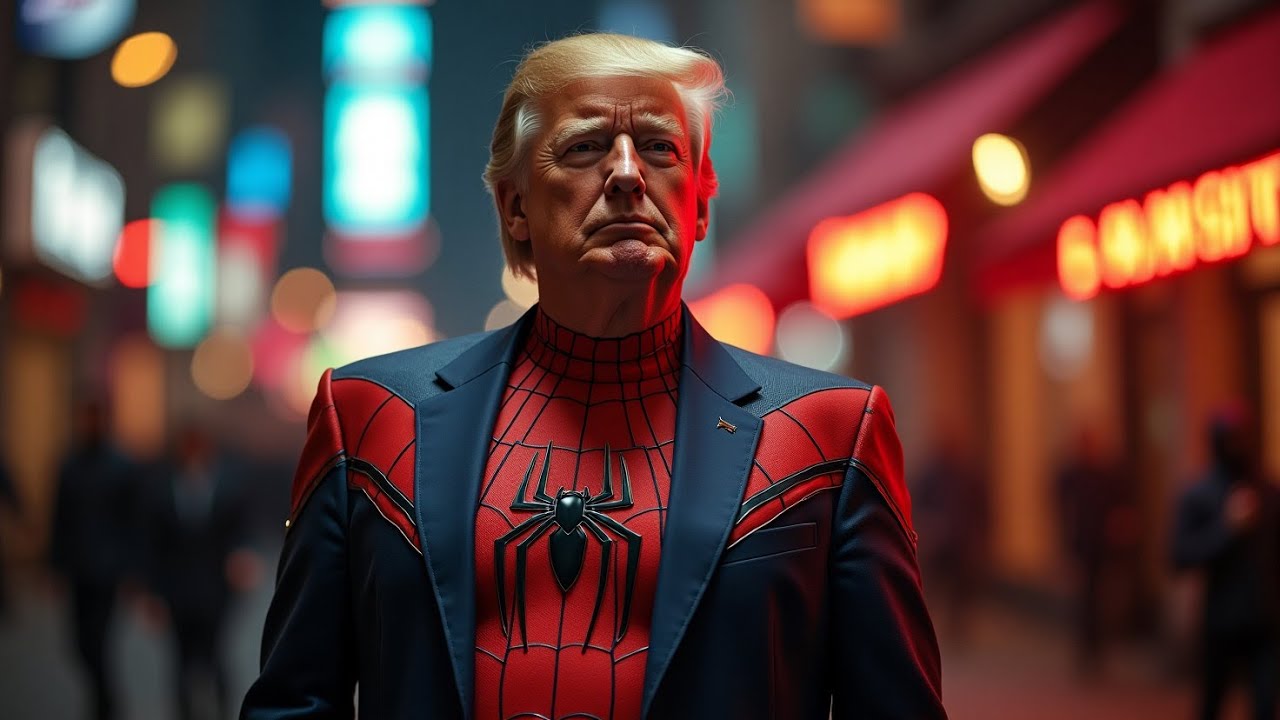 Donald Trump vs Spiderman Which is More POWERFUL - YouTube