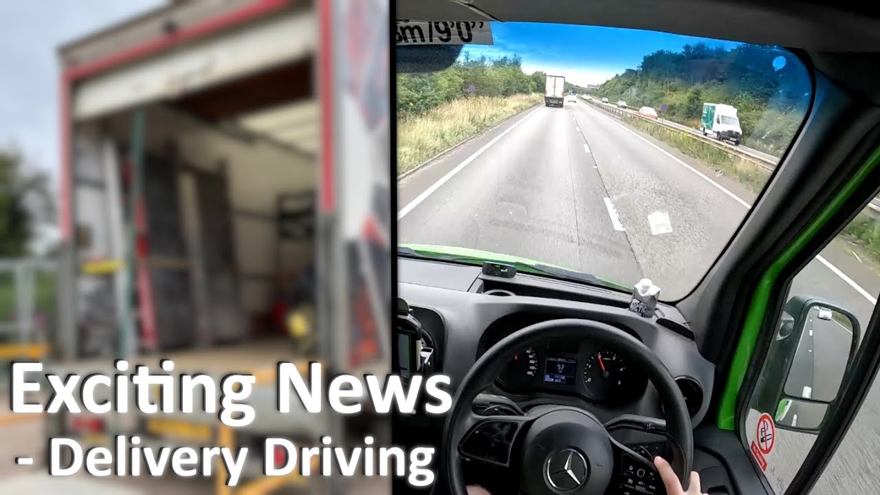Some Exciting News - ASDA Delivery Driving - YouTube