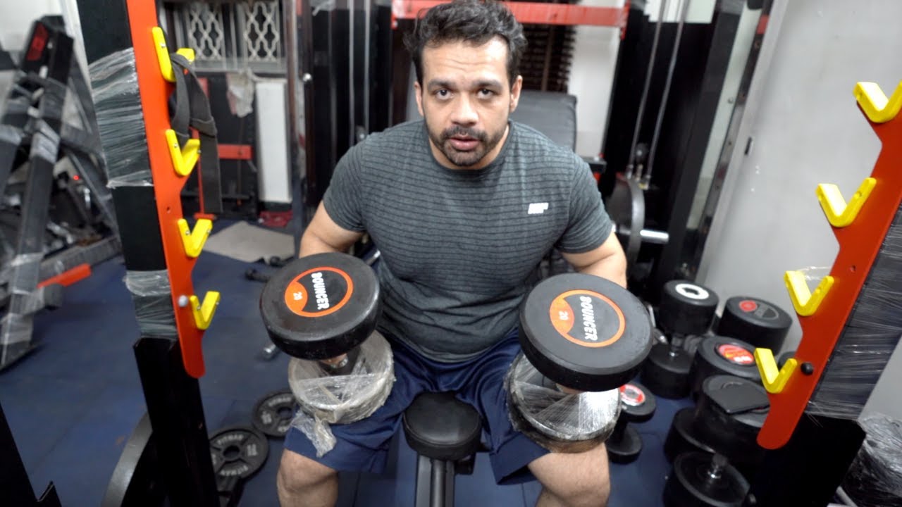 Dumbbell ONLY Shoulder Workout !! Delts Blaster - YouTube