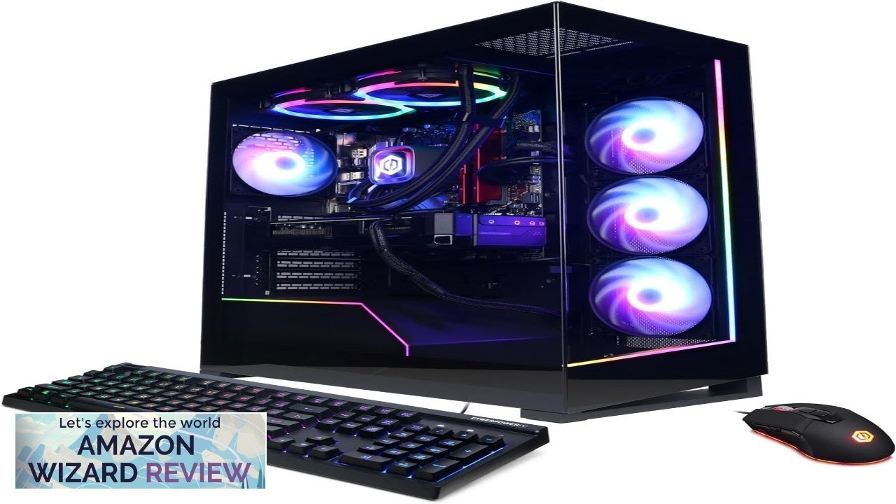 CyberPowerPC Gamer Supreme Liquid Cool Gaming PC AMD Ryzen 7 7800X3D 4 ...
