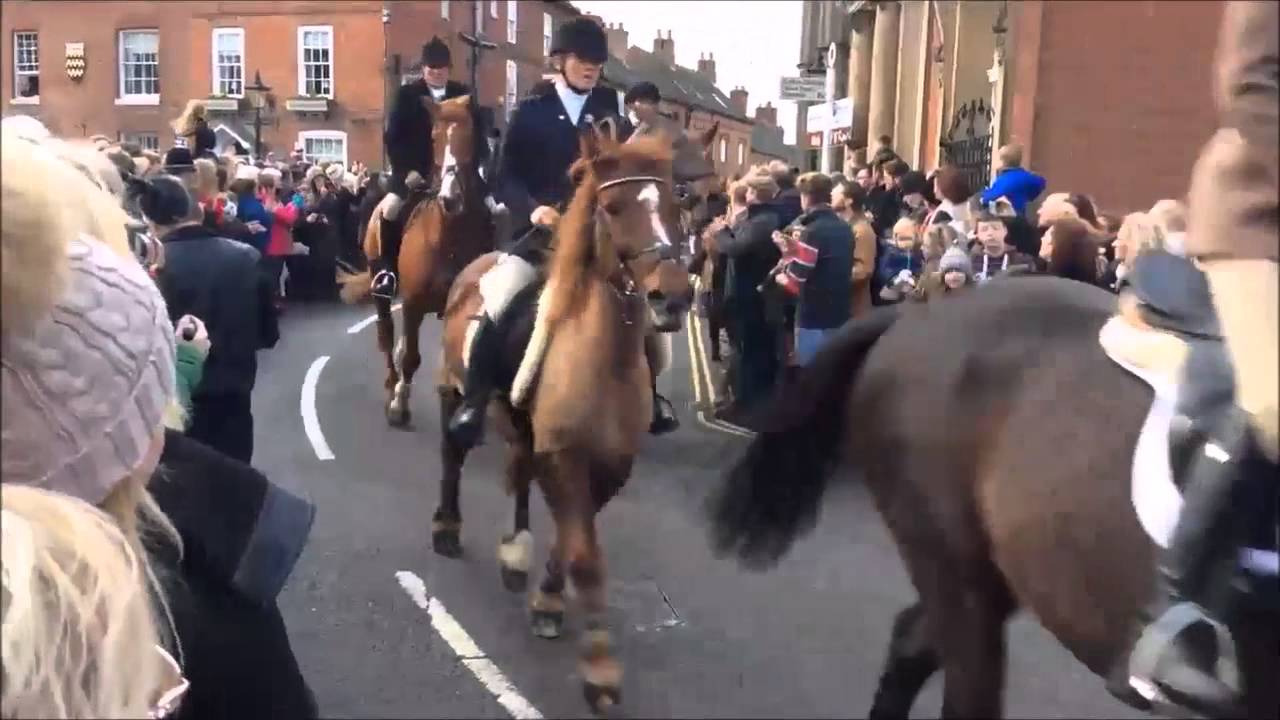 Atherstone Hunt Boxing Day 2015 - YouTube