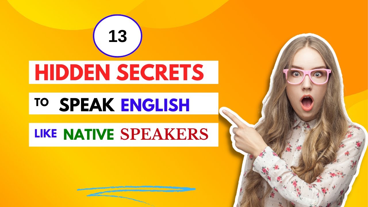 How to Speak English Like Native Speakers? | Speak English Fast Like ...