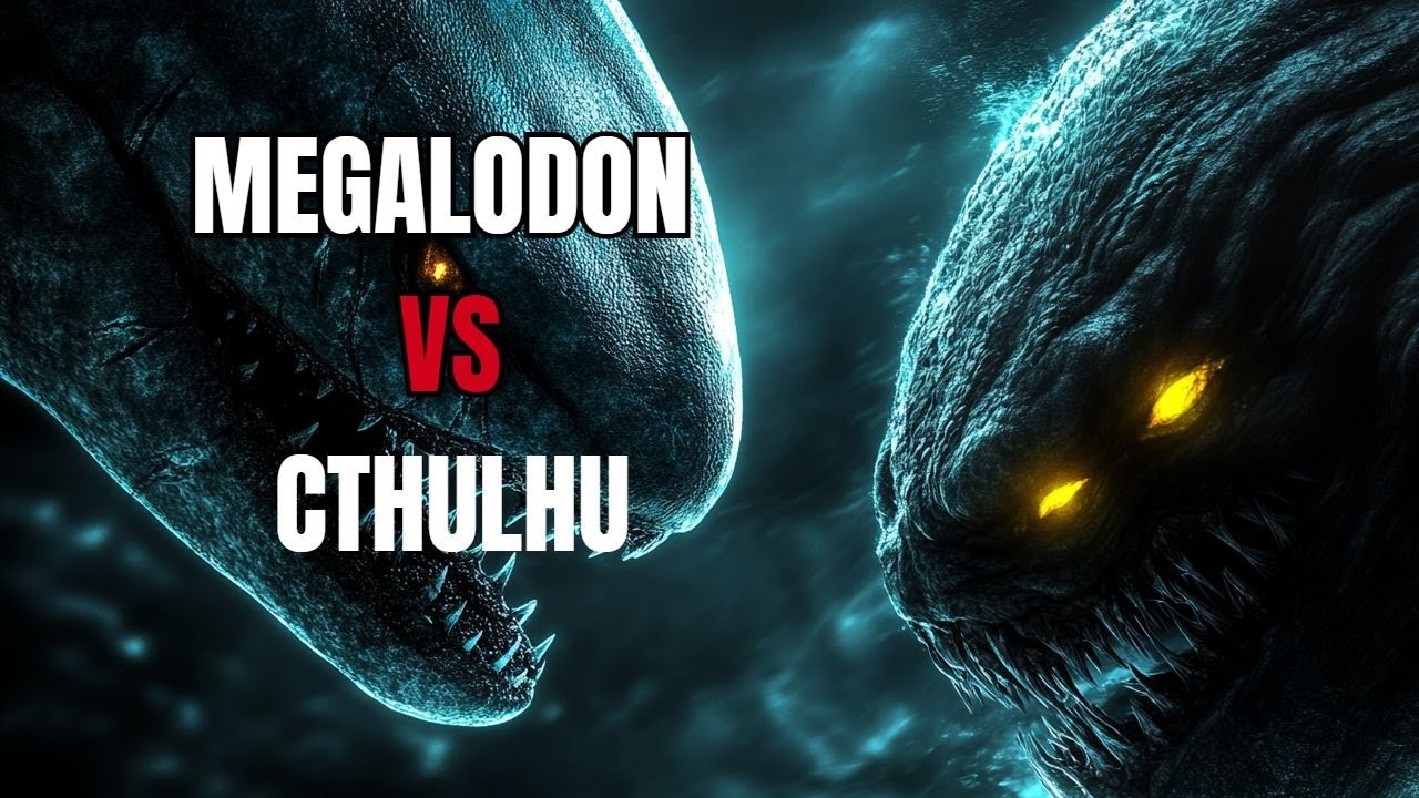 Megalodon vs. Cthulhu – The Ultimate Ocean Battle: Clash of Titans ...