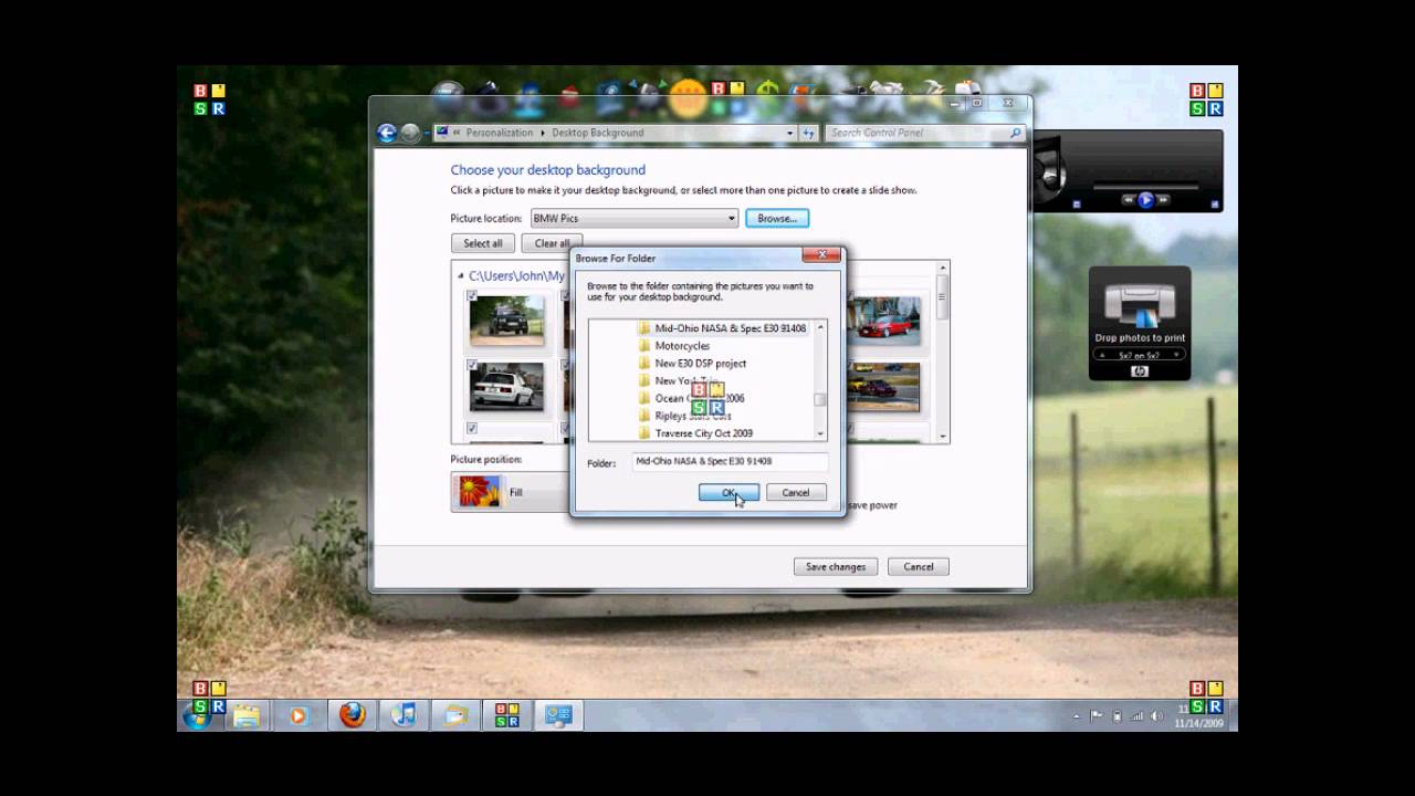 Windows 7: Personalize with Themes - YouTube