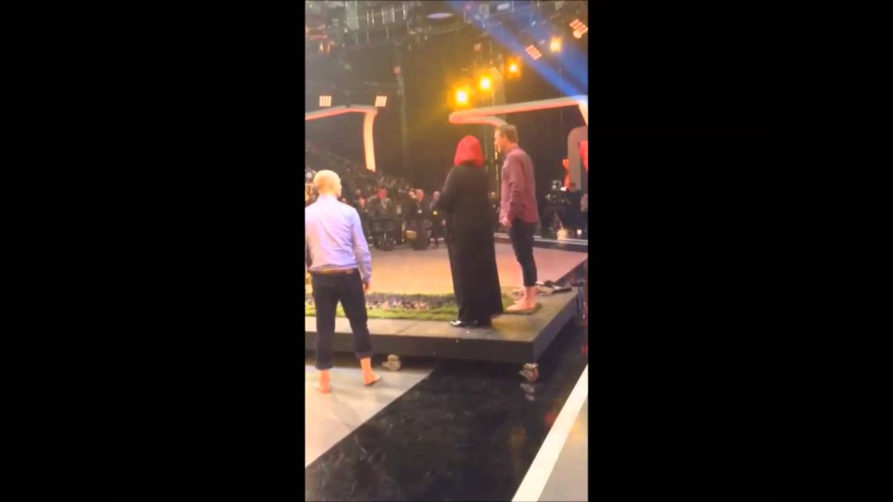 Blaze Firewalk on Question of Sport Super Saturday - YouTube